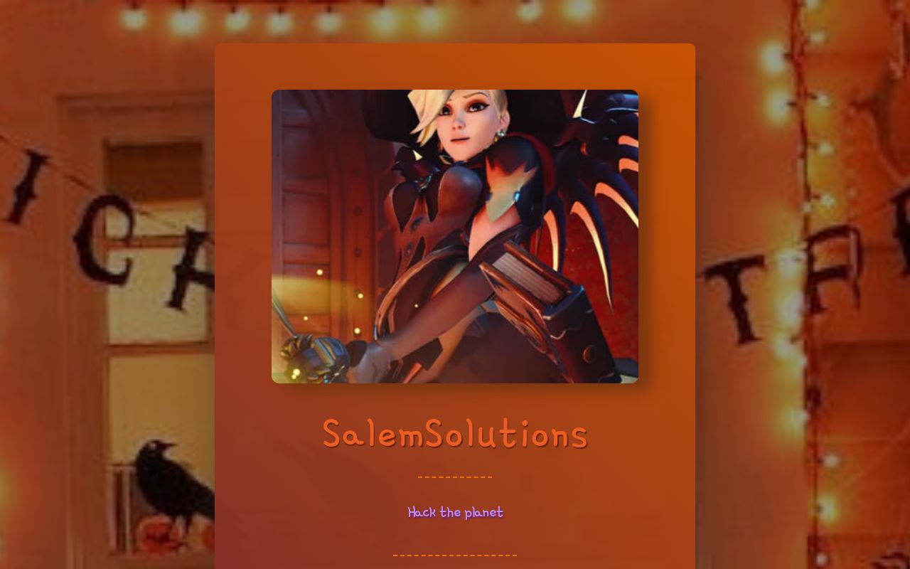 SalemSolutions but halloween